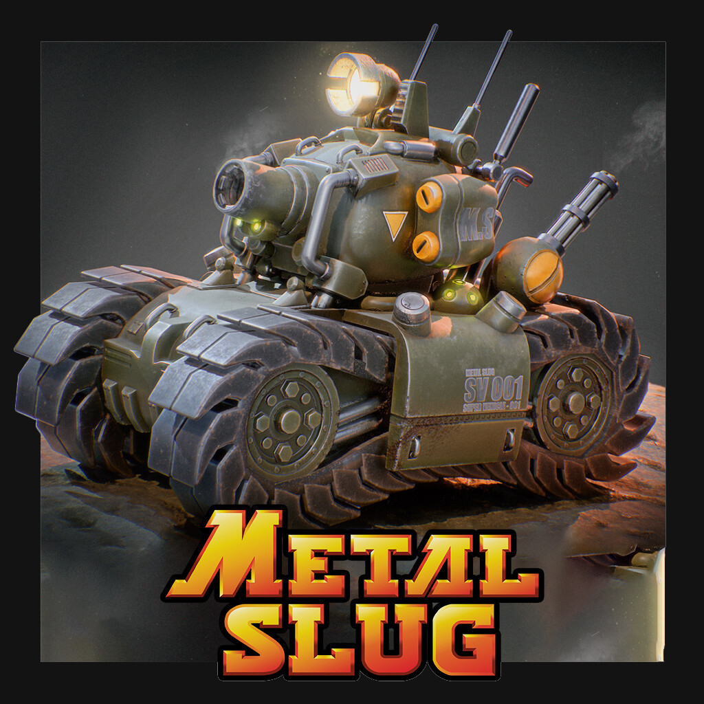 ArtStation - Metal Slug (Fan Art)