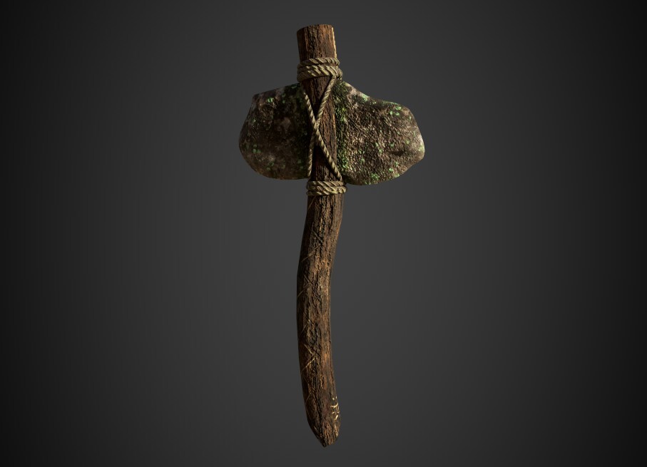 ArtStation - Primitive Axe