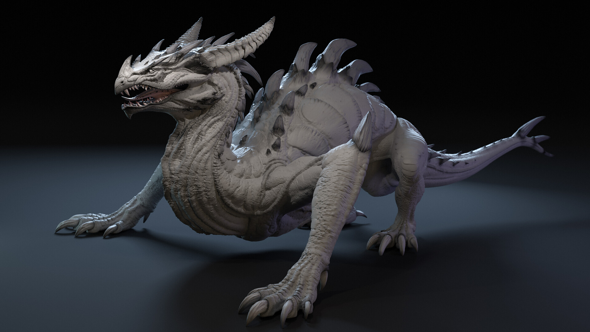 ArtStation - Lizard M mutant) high poly