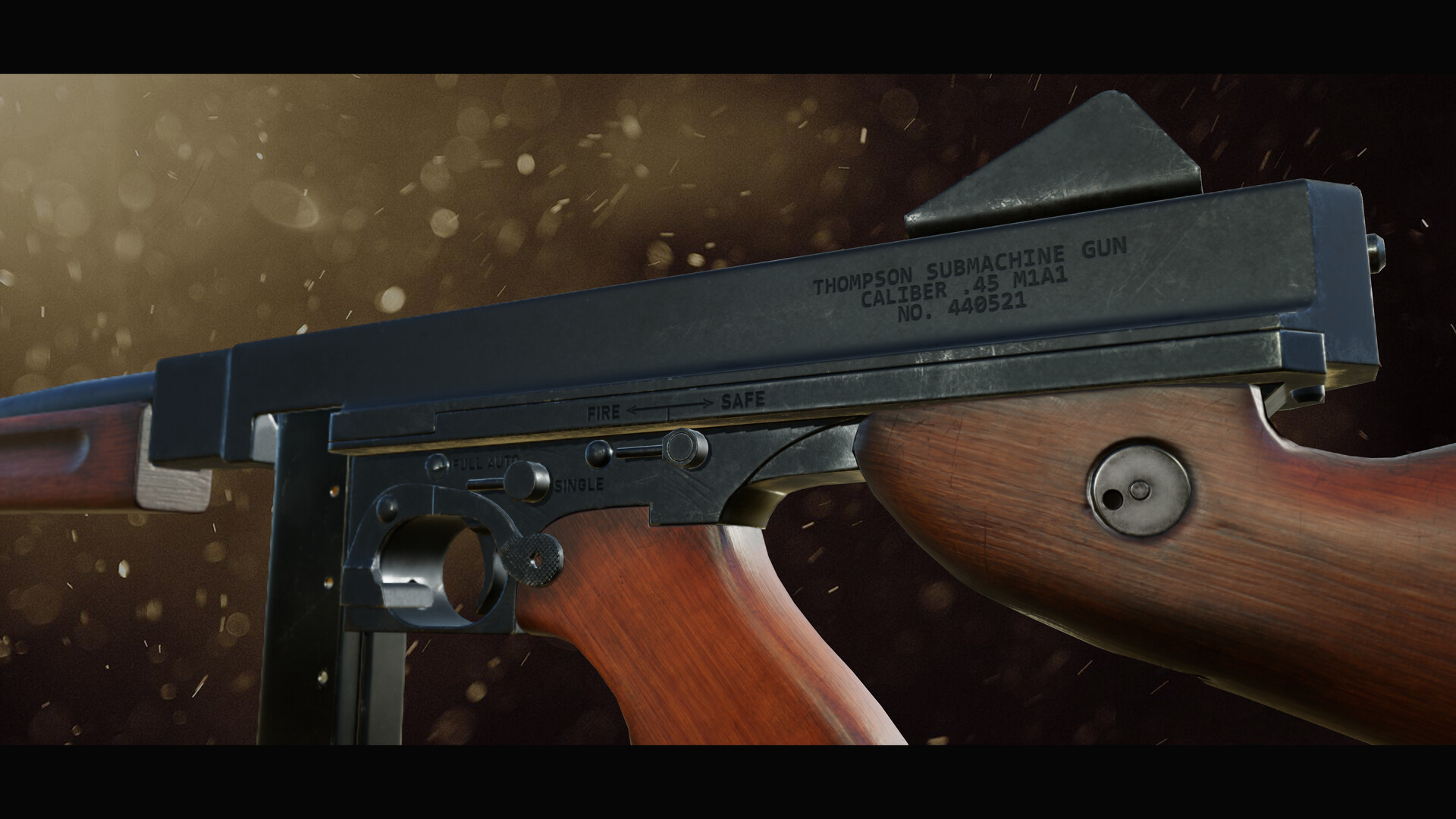 ArtStation - Thompson M1A1