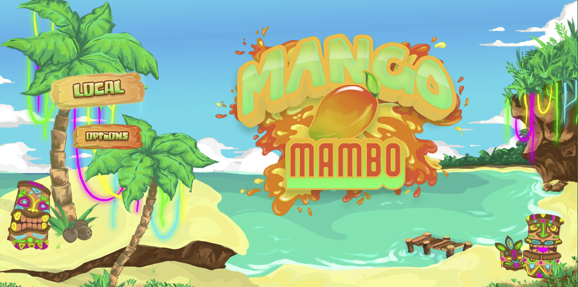 ArtStation - Mango Mambo characters and UI