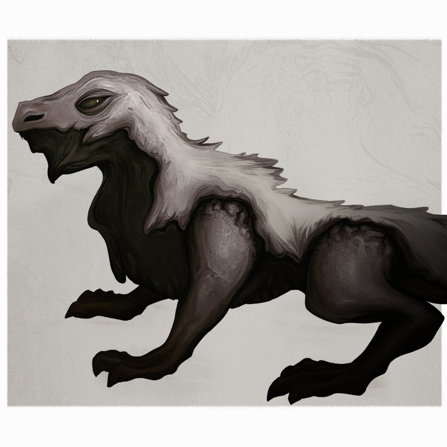 ArtStation - Femora - Creature Concepts - Lizard Boss