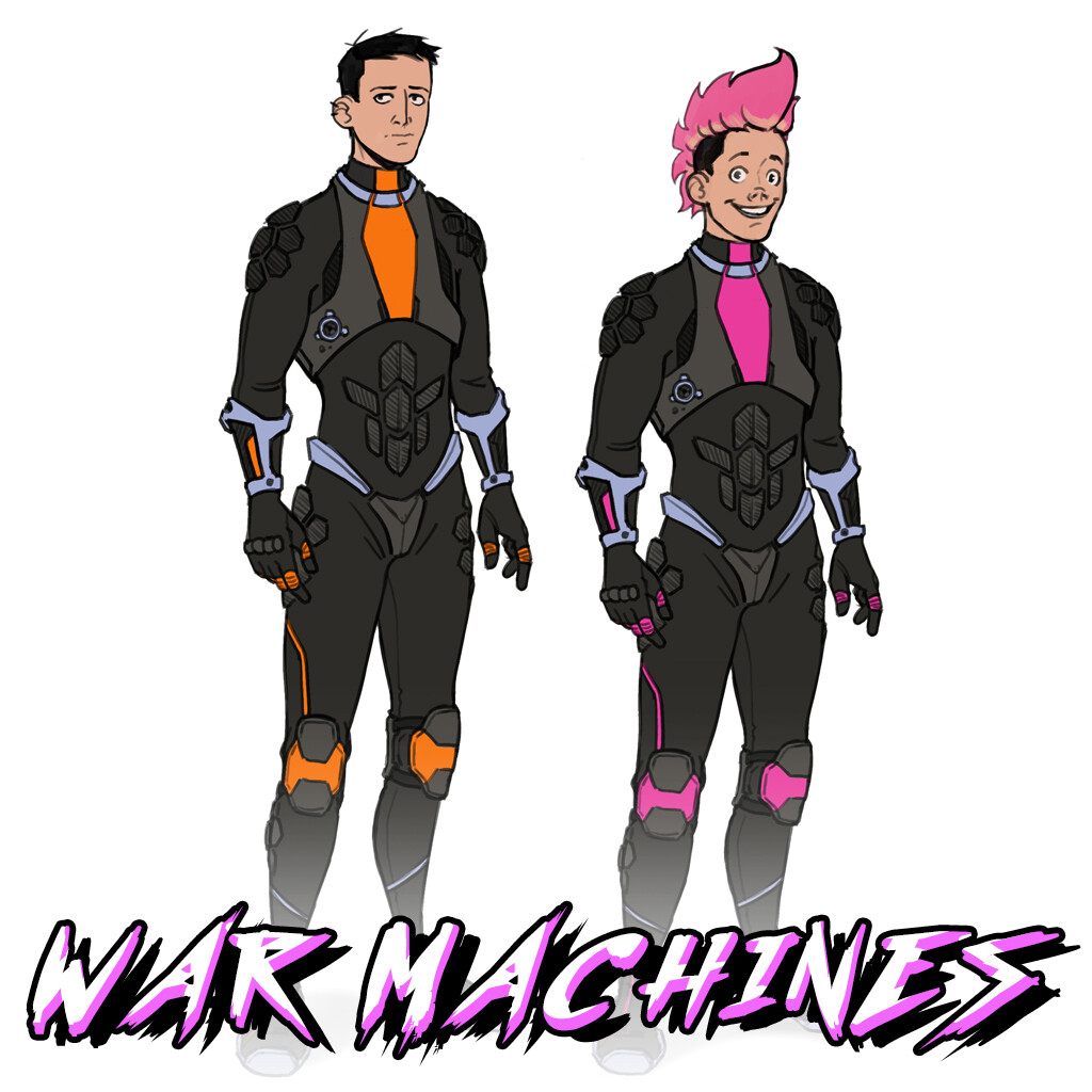 ArtStation - War Machines - Character and Mech Designs