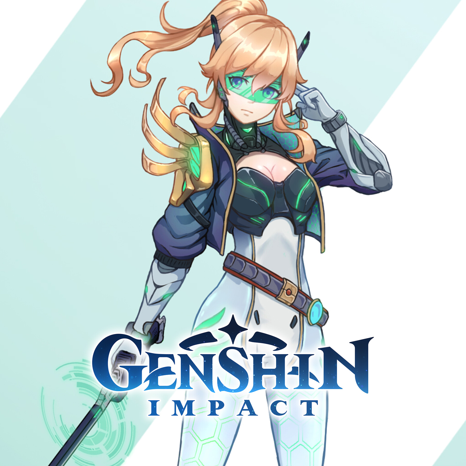 ArtStation - Cyber Valkyrie Jean 琴