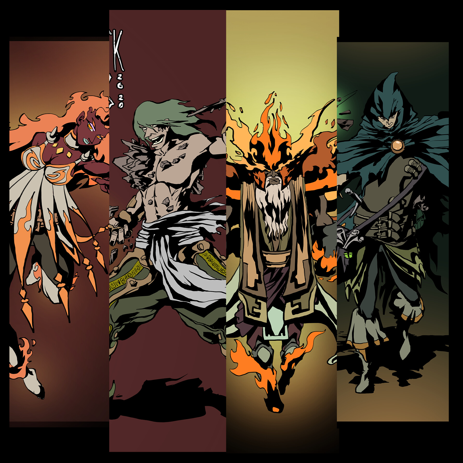 ArtStation - Card Game Character Commissions