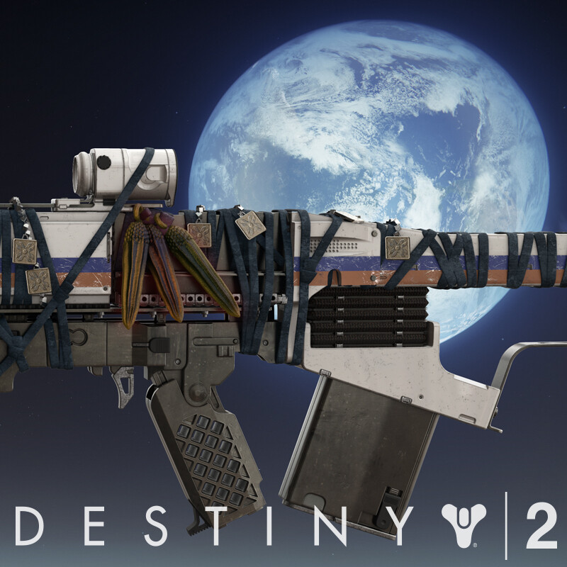 ArtStation - Destiny 2: Premonition Pulse Rifle