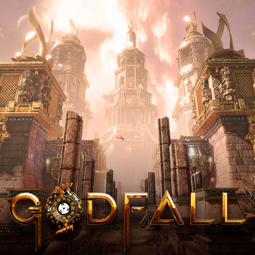 ArtStation - Godfall - Floating Remnant Level Art & Foliage