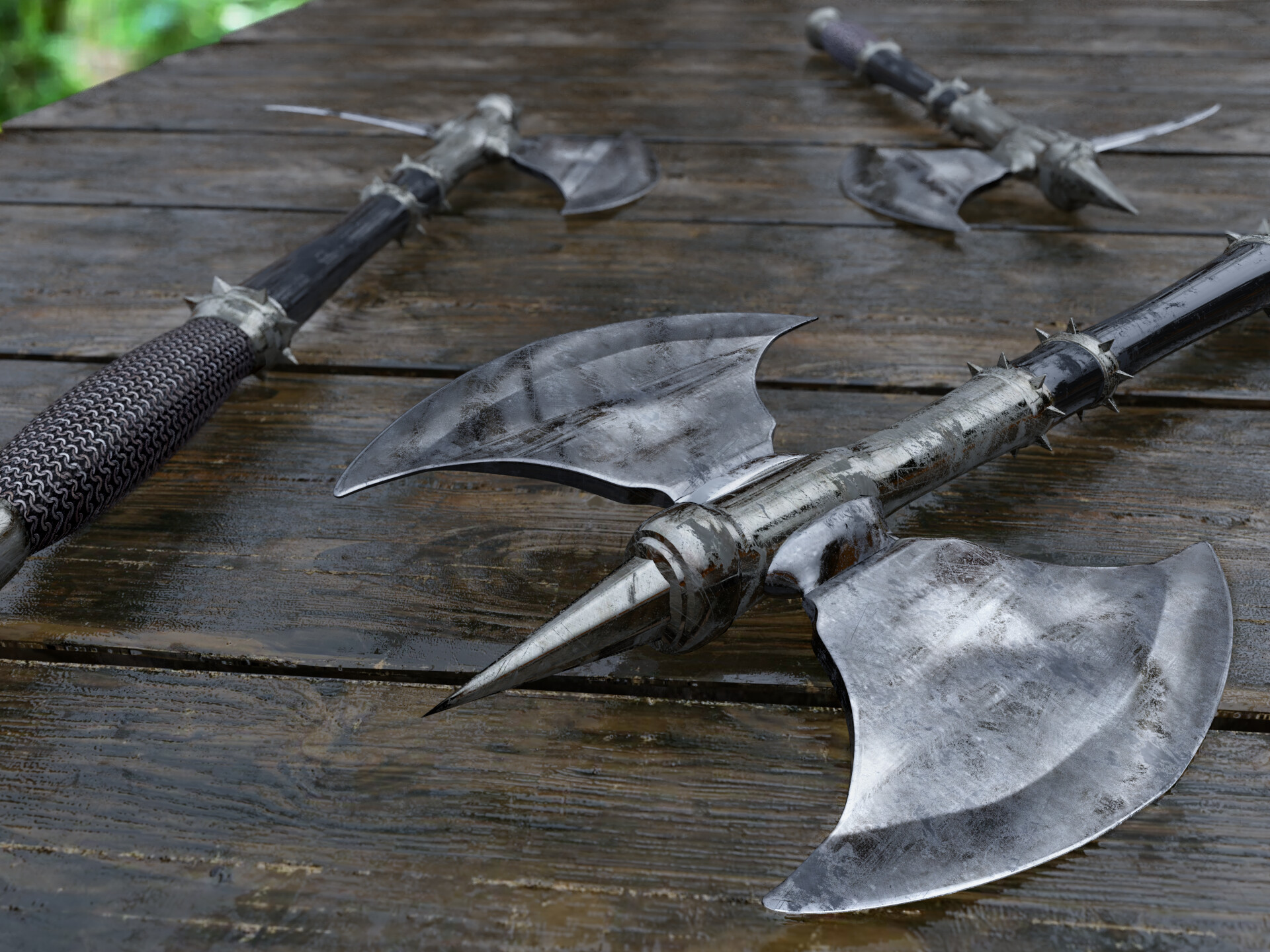 ArtStation - Steel Axes