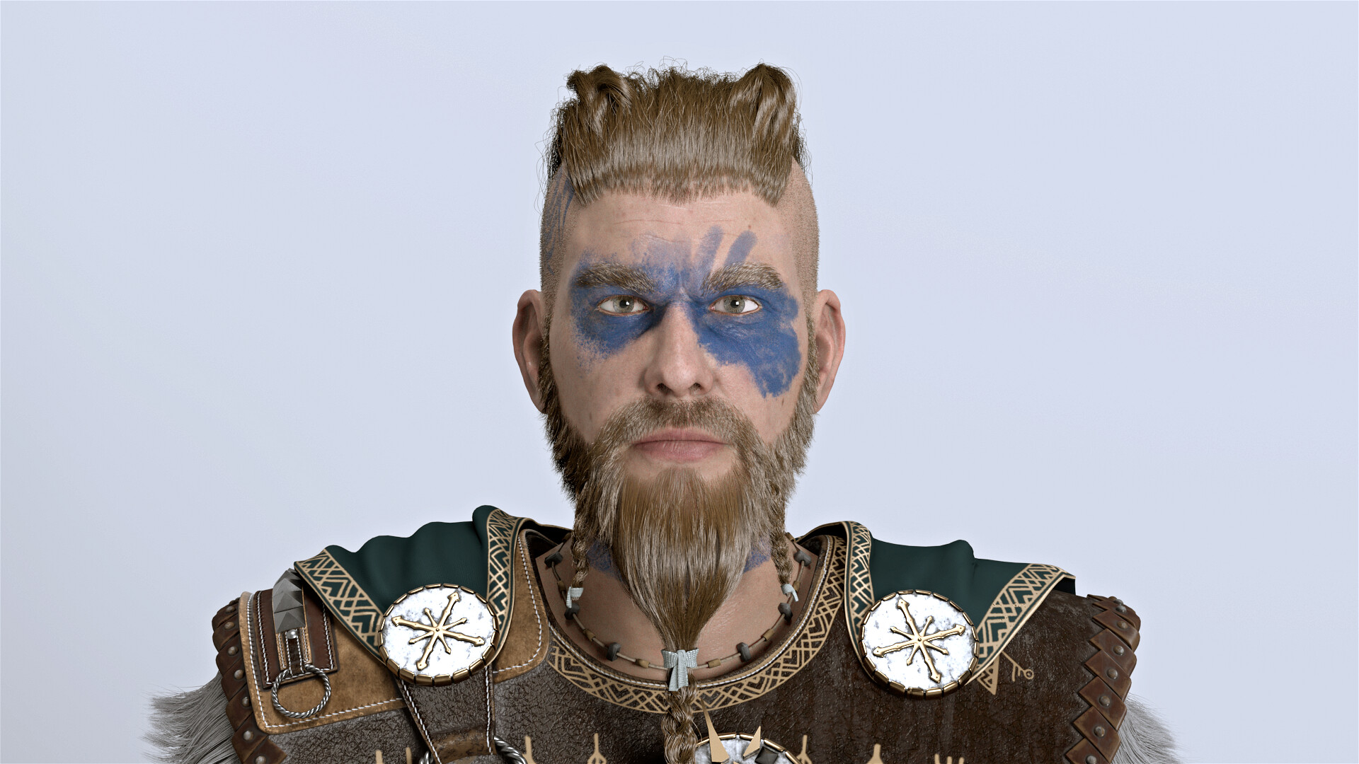 ArtStation - "CC Digital Human Contest 2020 - " - viking