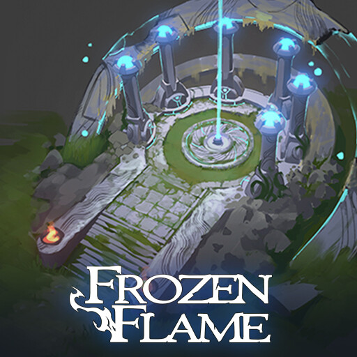 ArtStation - Frozen Flame - Environment