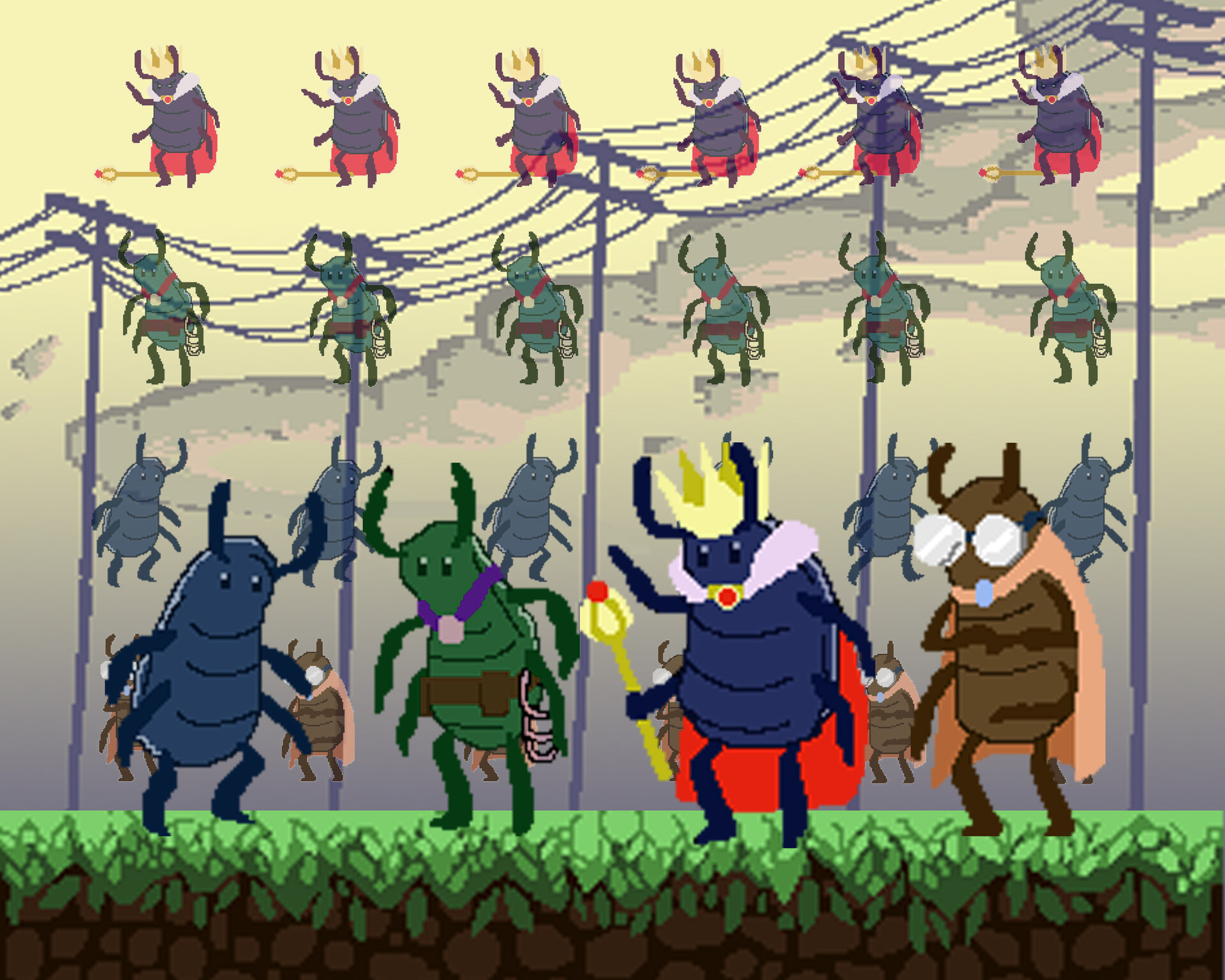 ArtStation - King Beetle on a Coconut Estate