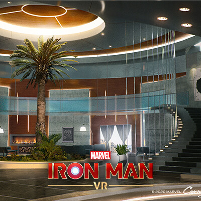 ArtStation - Iron Man VR - Living Room 2