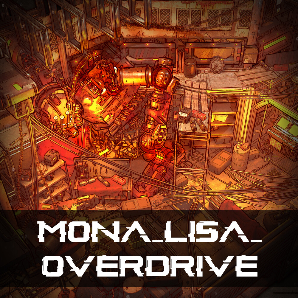ArtStation - Mona Lisa Overdrive - Slick Henry's Workshop