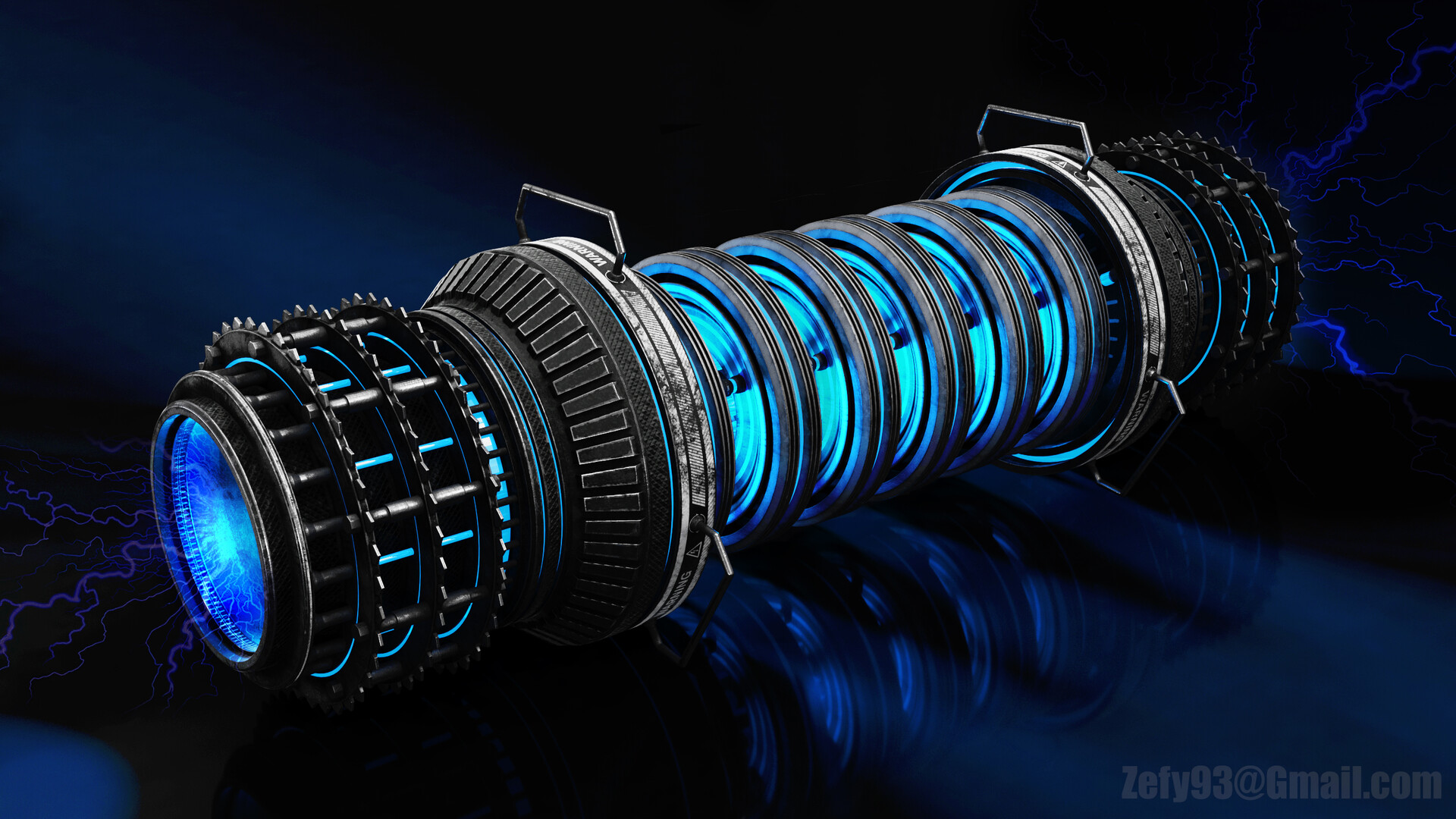 ArtStation - Futuristic Energy Battery