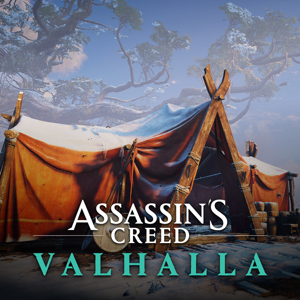 ArtStation - Assassins Creed Valhalla - Props - Red Tent