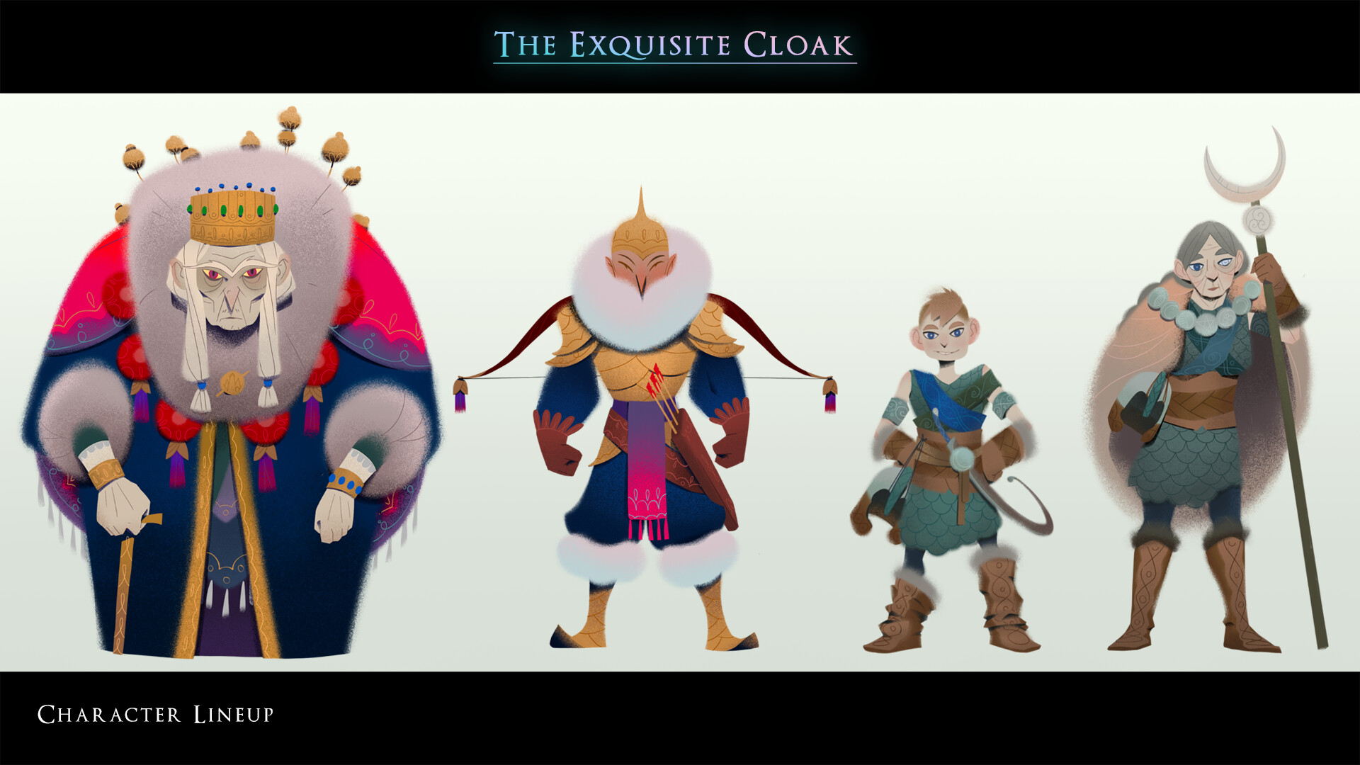 ArtStation - Exquisite Cloak Character Line-Up