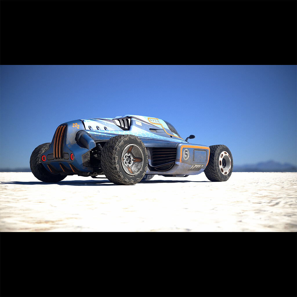 ArtStation - Racing car