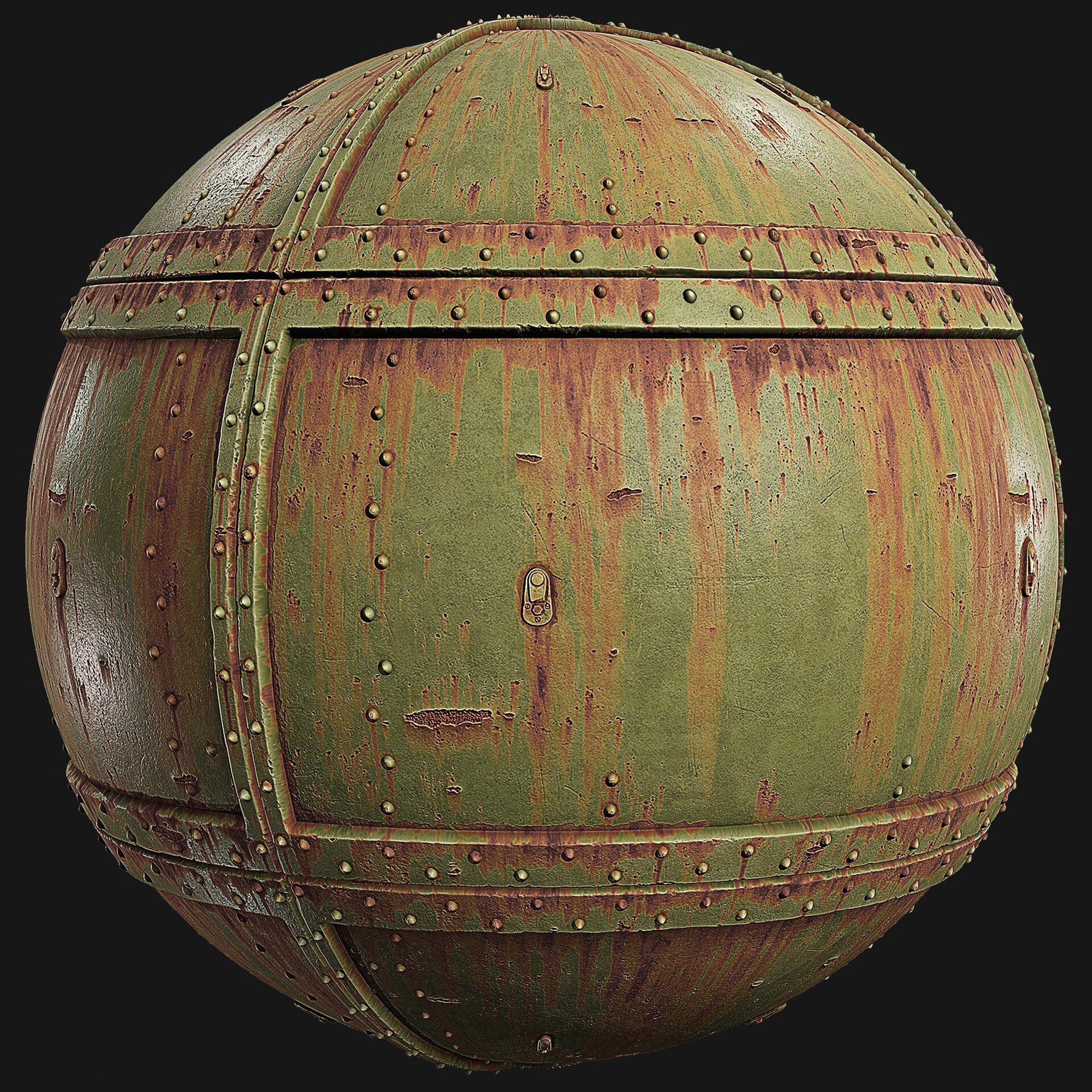 ArtStation - Rusty Metal Material - Substance Designer