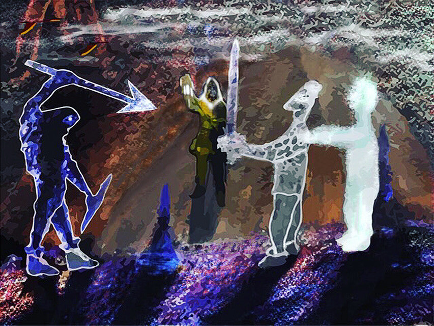 ArtStation - Warriors Face Destiny