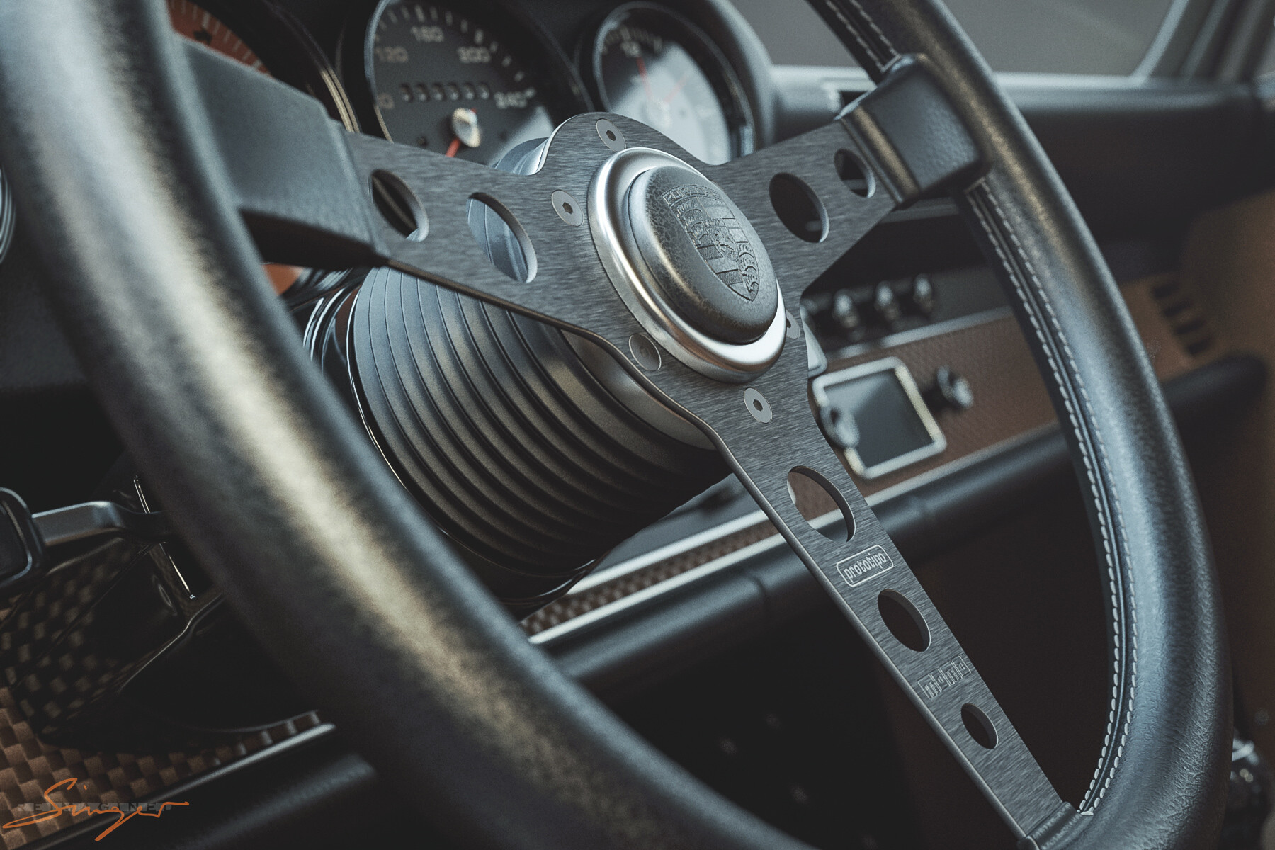 ArtStation - Porsche 911 Singer