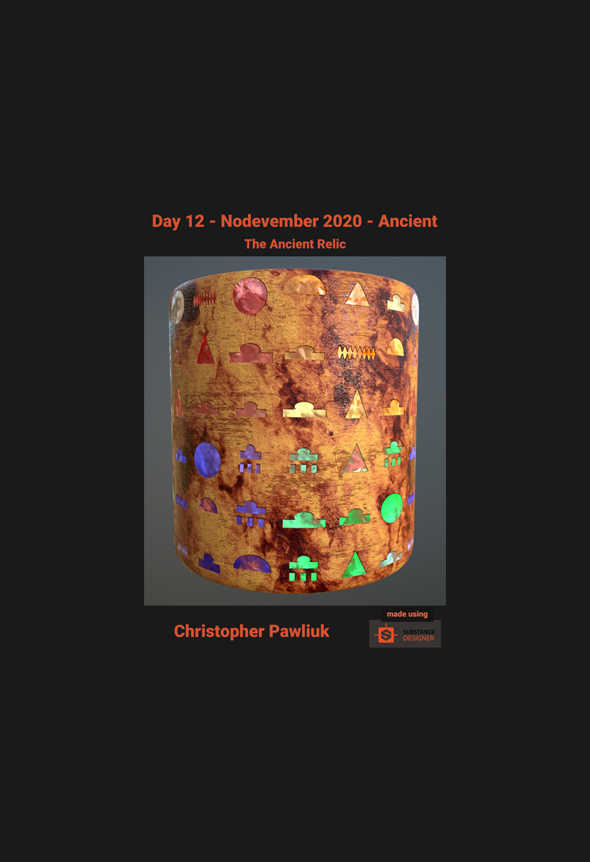 ArtStation - Ancient - Nodevember 2020 - Day 12