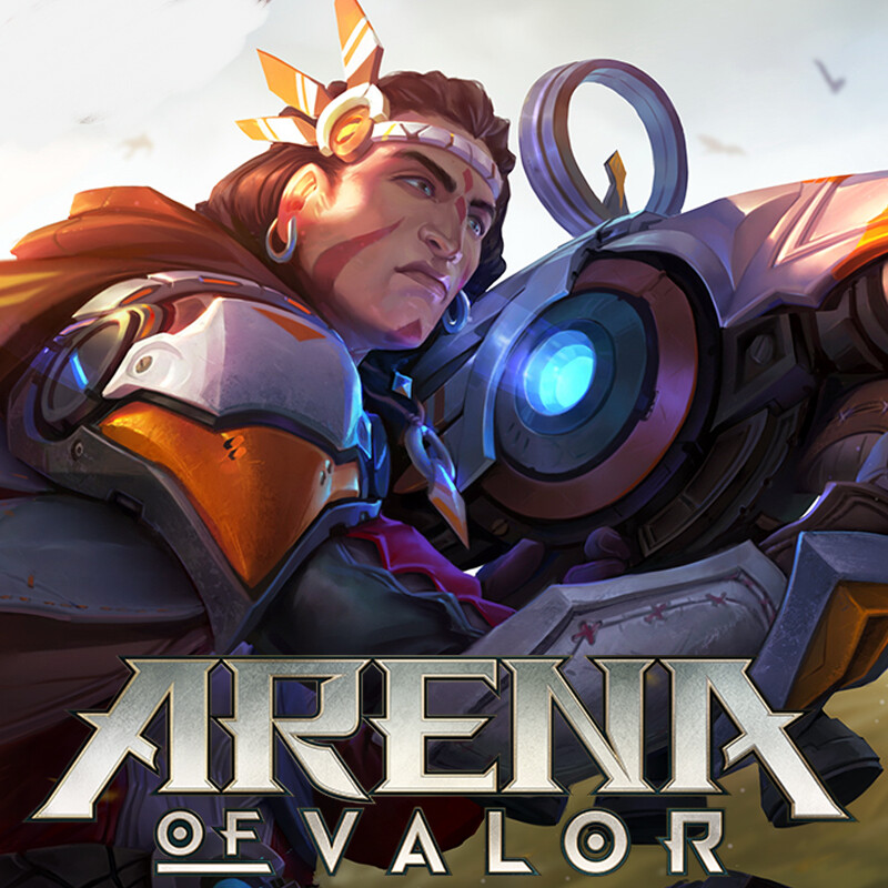 ArtStation - The Soaring Falcon Elsu - Arena of Valor