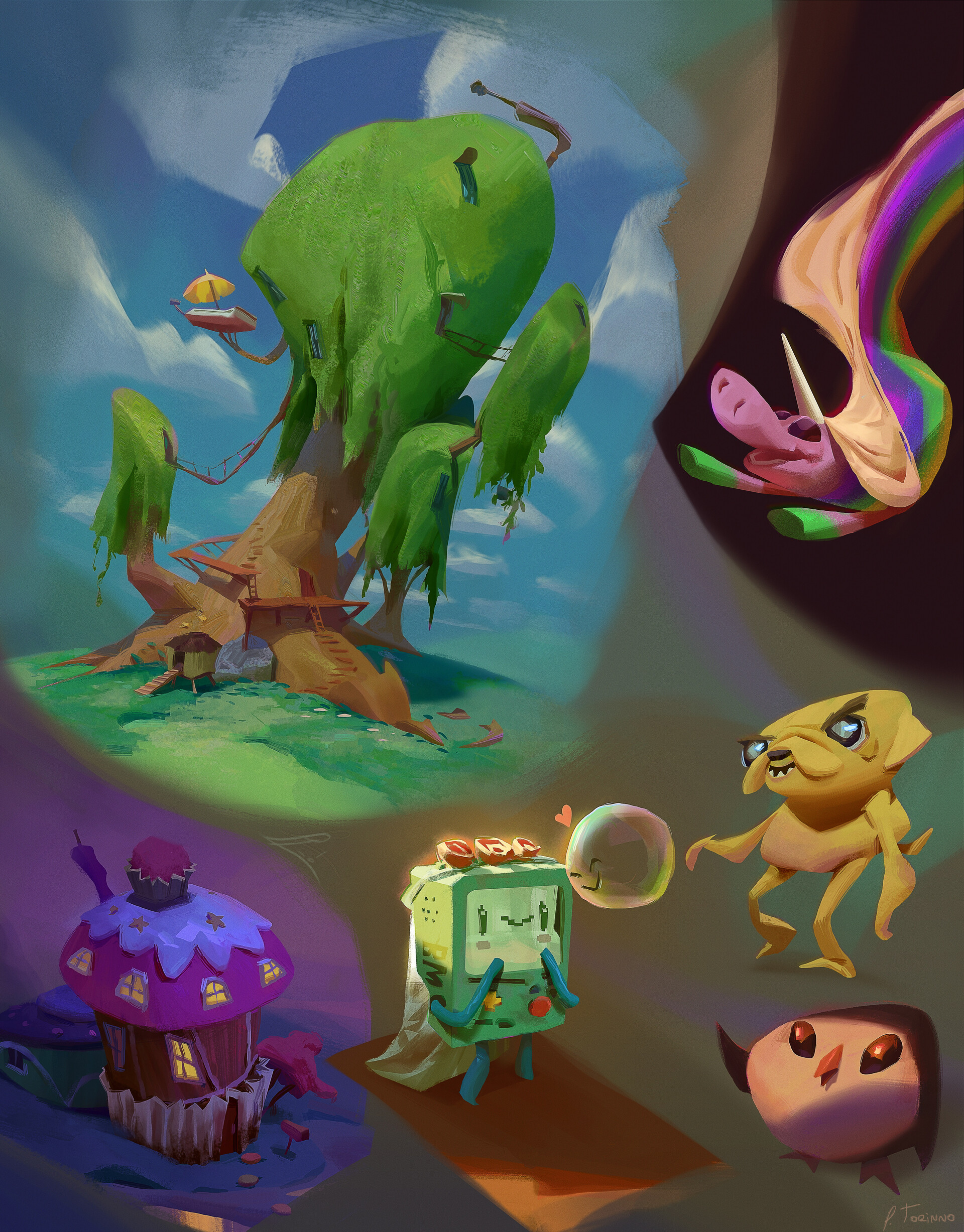 ArtStation - Adventure Time (FANART)