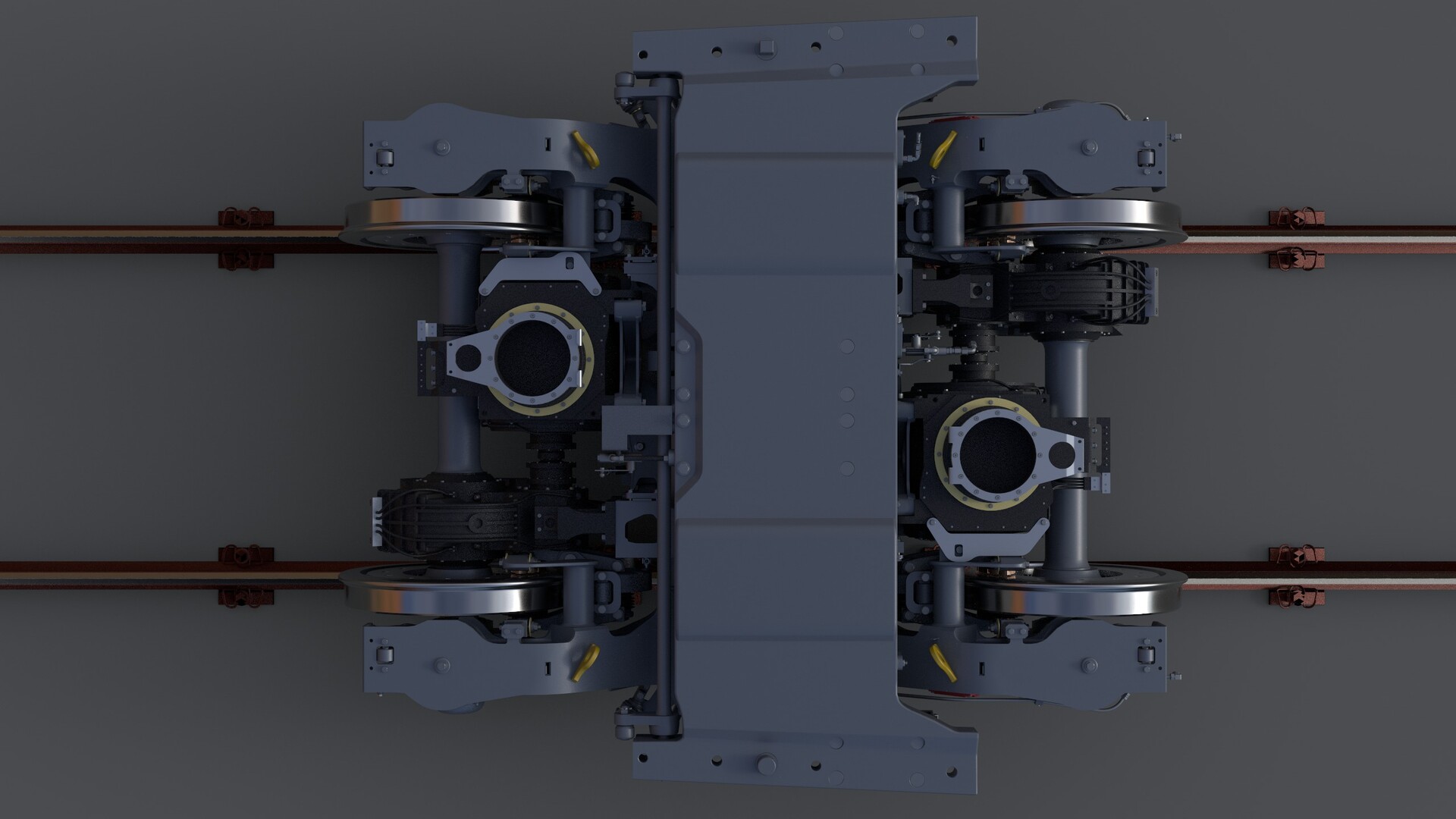 ArtStation - High Speed Train Bogie