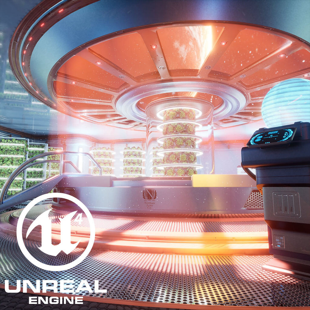 ArtStation - Sci-Fi Bio Lab