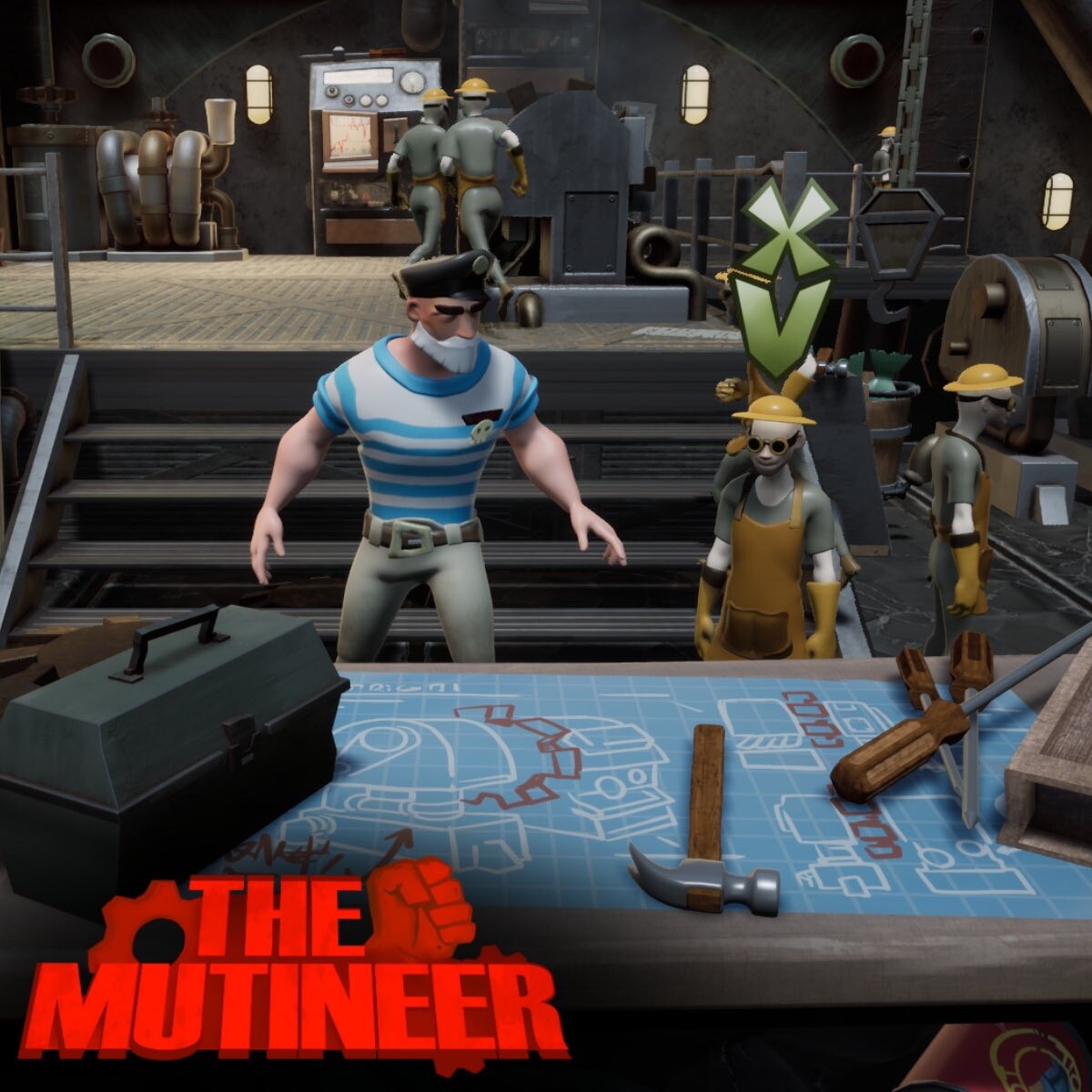 ArtStation - Mutiny - Game Jam 2020 - Best Game Design Awarded by SCAD