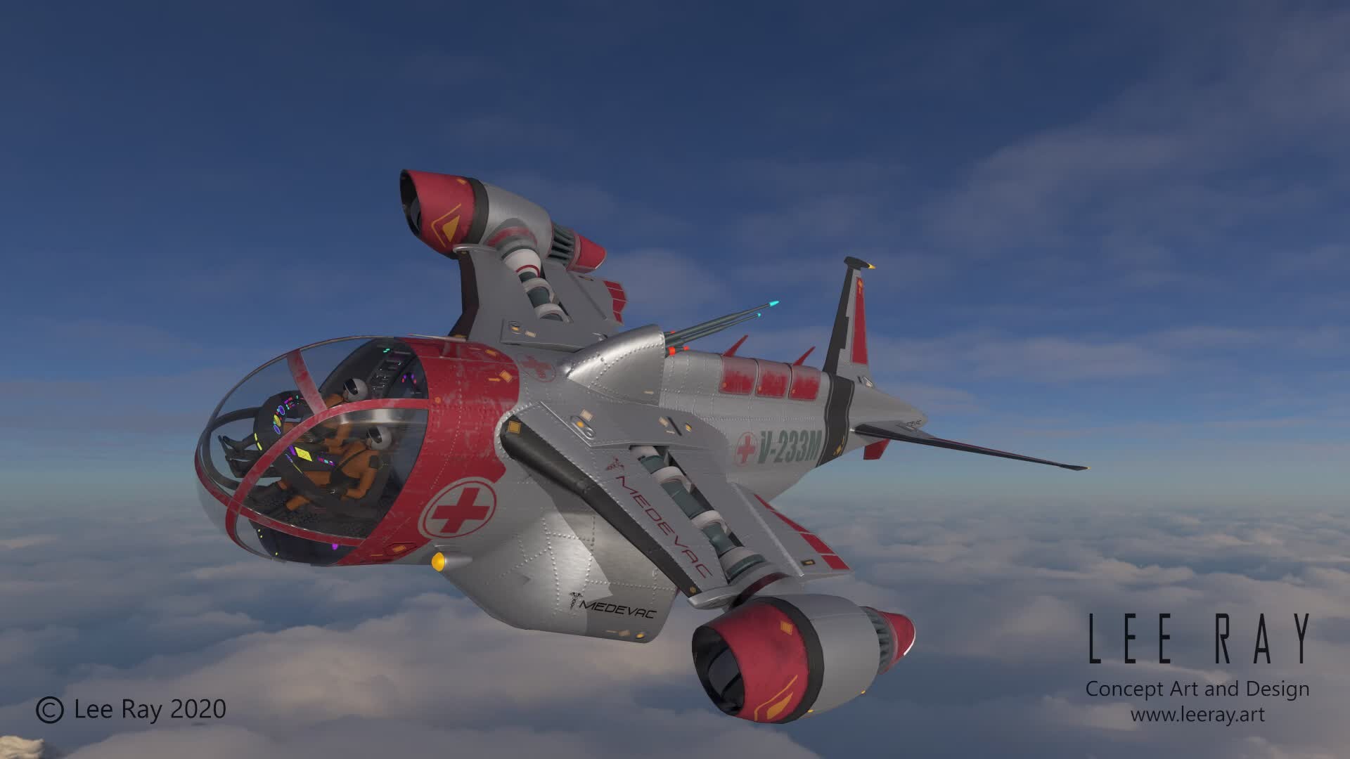 ArtStation - VTOL MEDEVAC