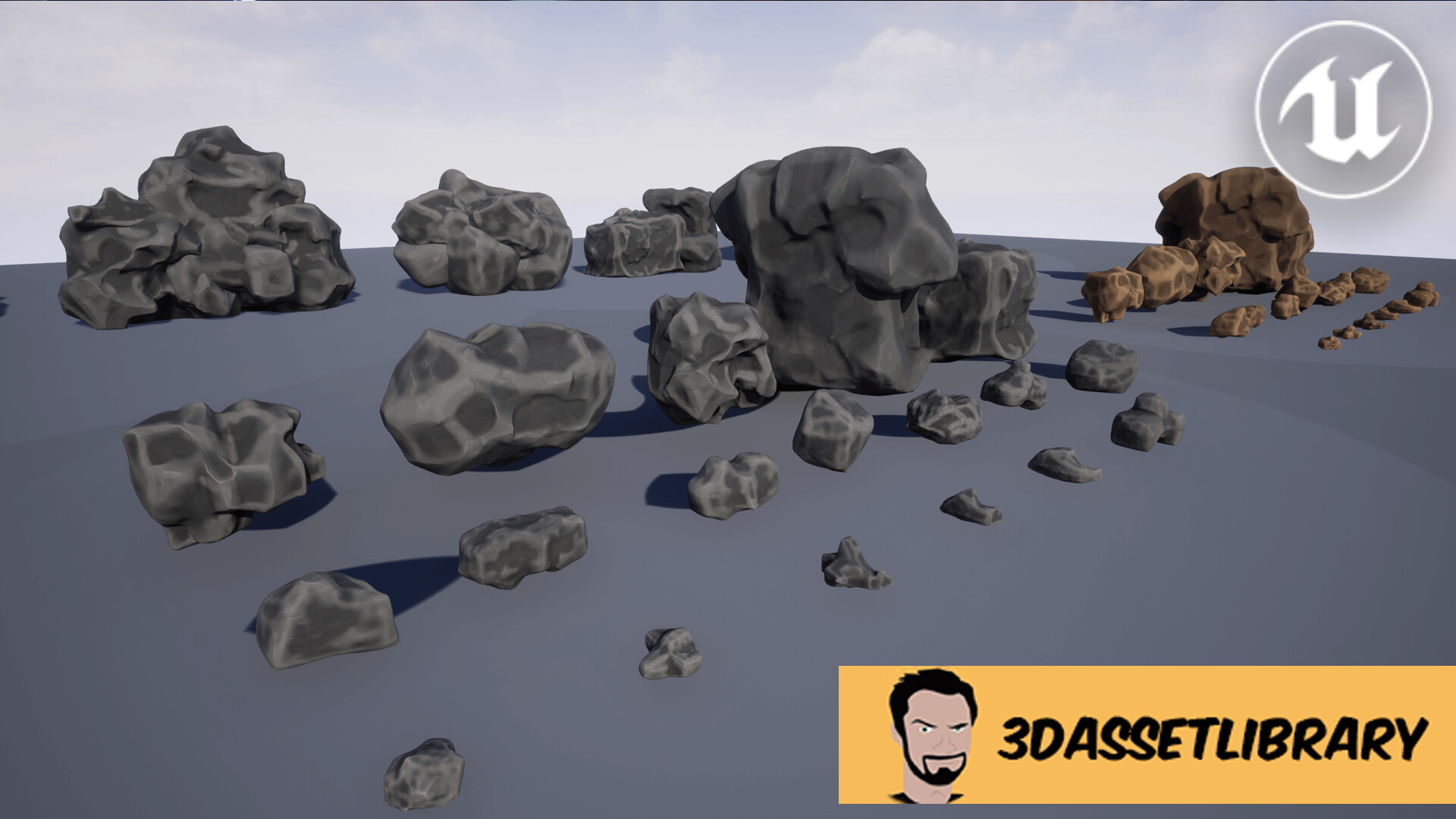 ArtStation - Stylized Rocks Vol 1