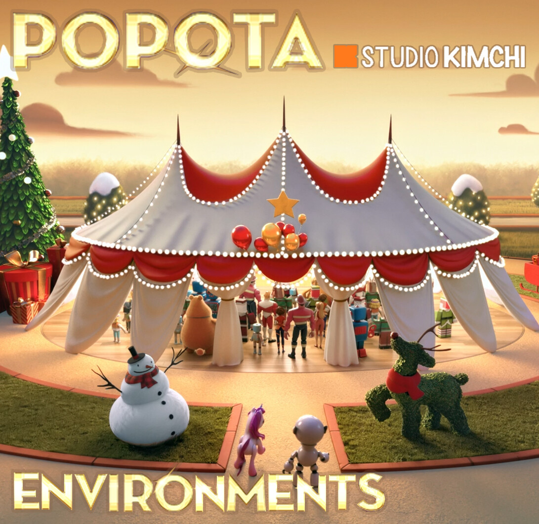 ArtStation - Environments Popota 2020 - Studio Kimchi