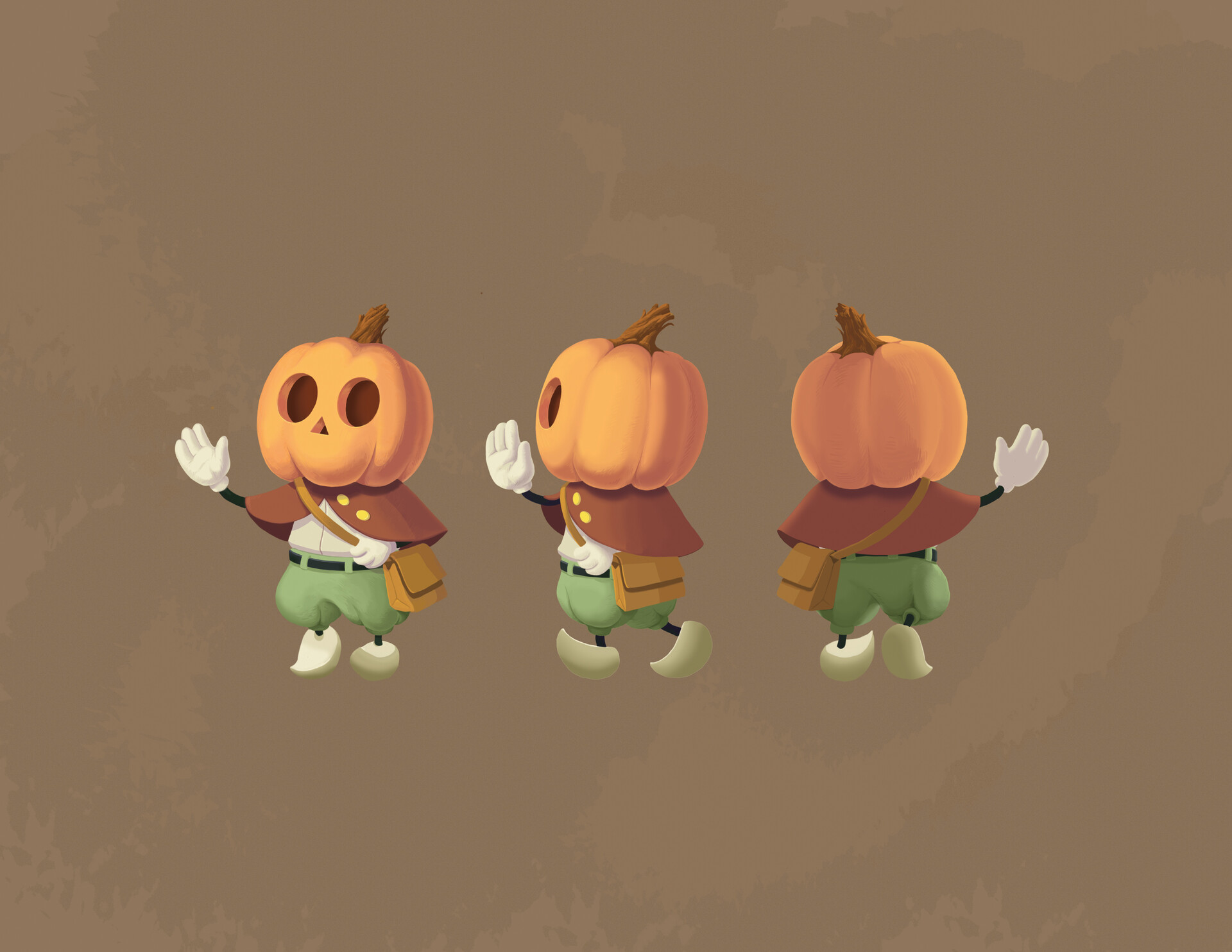 ArtStation - Clyde: Character Turnaround