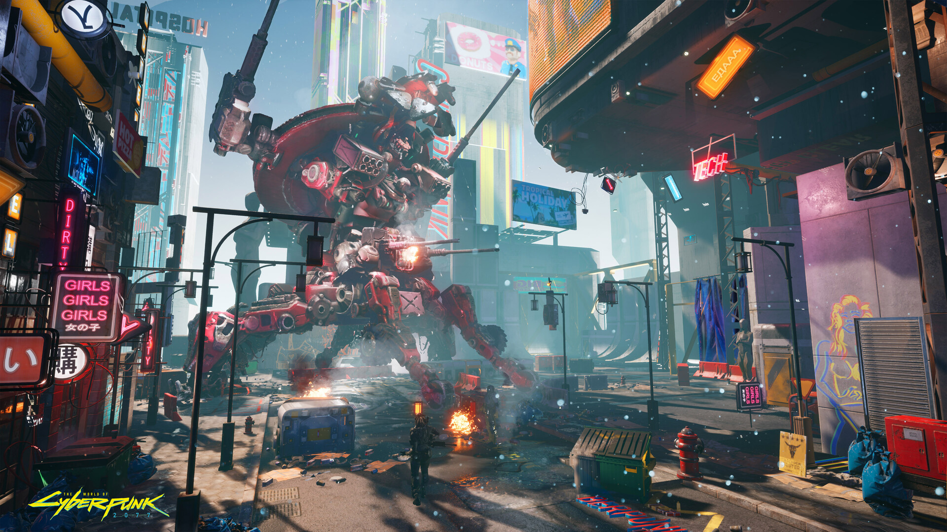 ArtStation - I created a scene to pay tribute to cyberpunk 2077 ~Can't ...