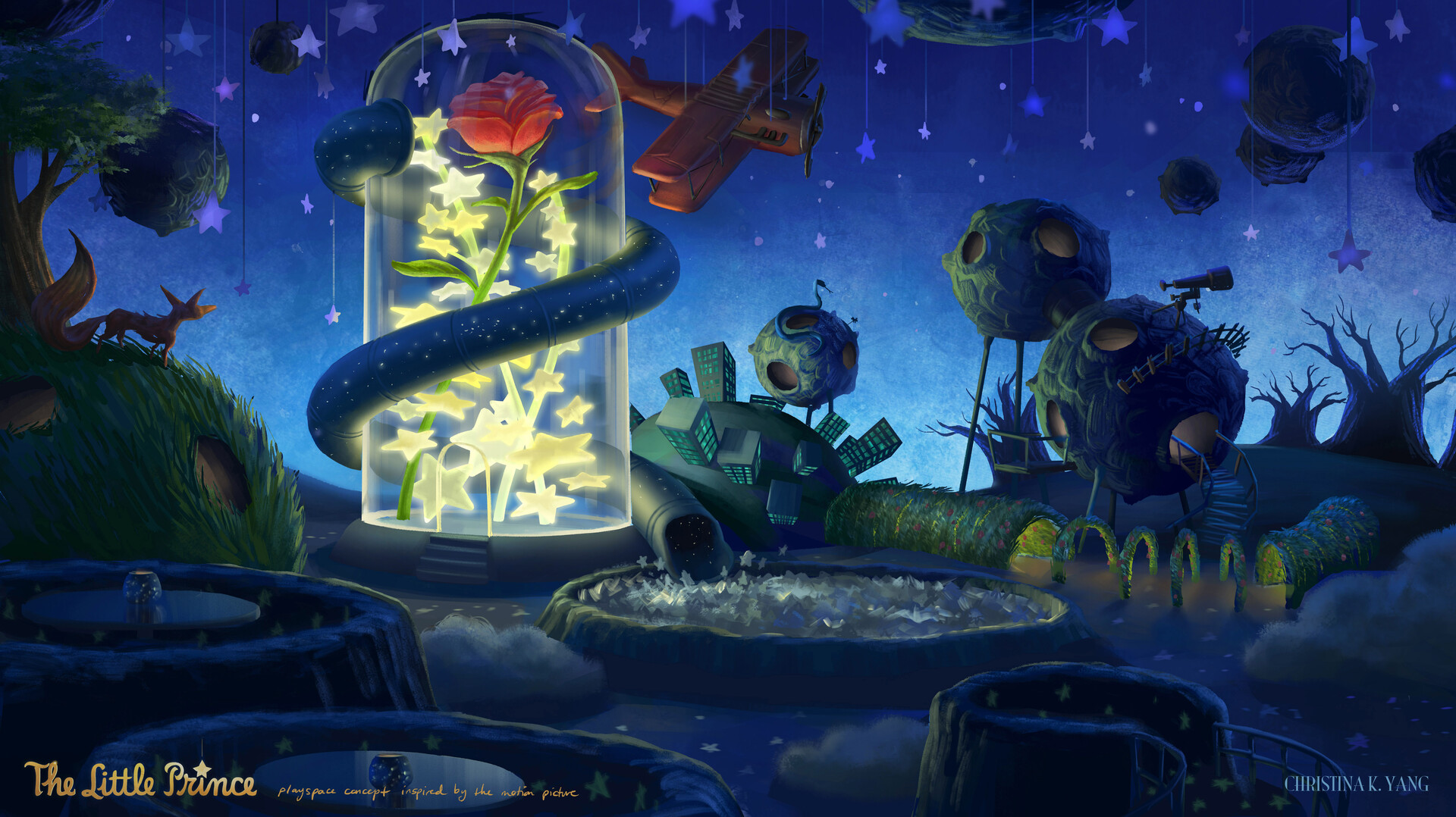 ArtStation - Little Prince Play Space!