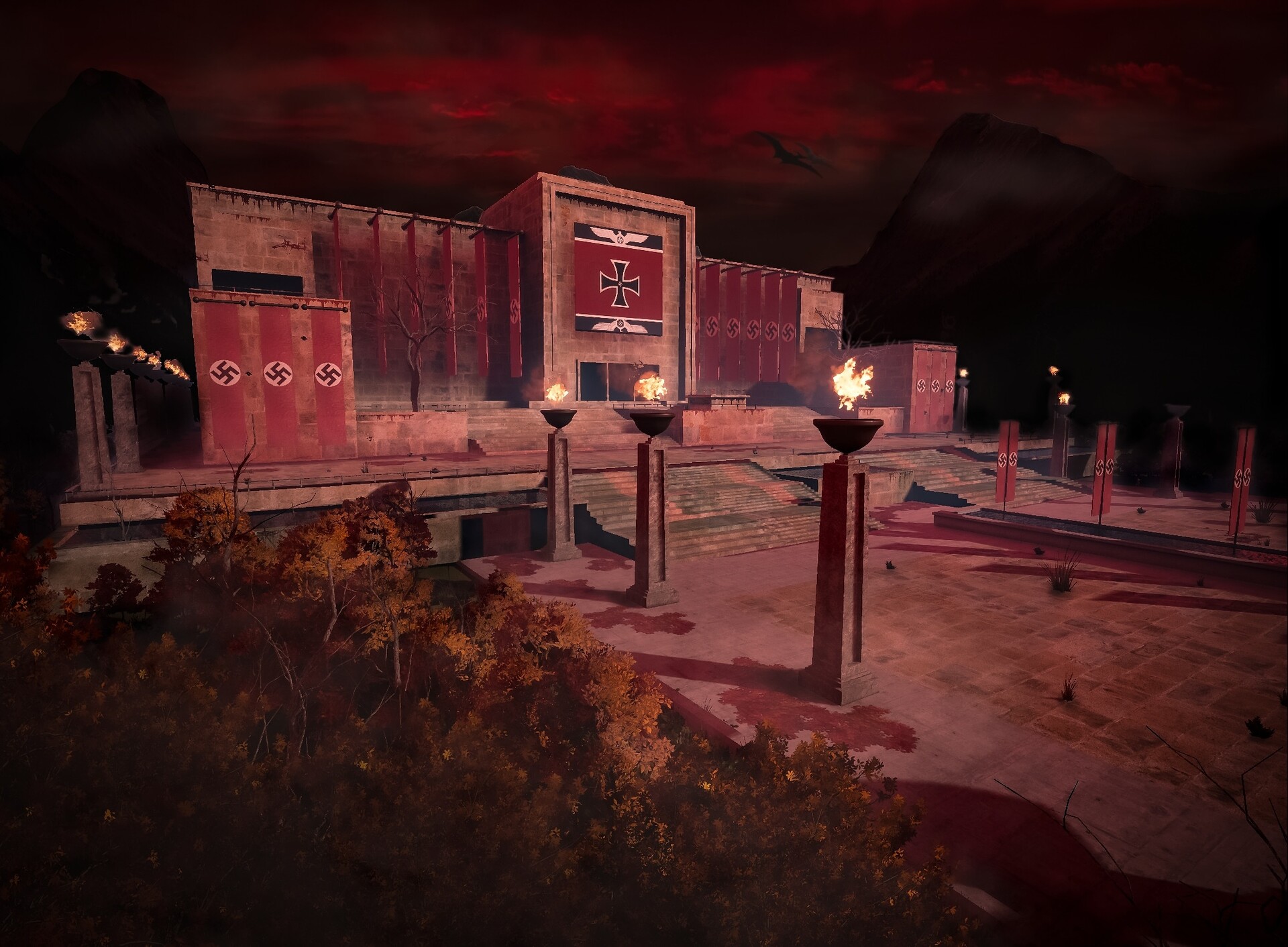 ArtStation - WW2 Nazi Germany Game Level