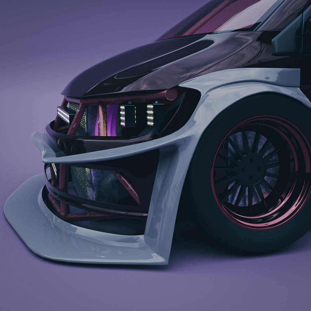 ArtStation - Custom Volkswagen T6 Concept