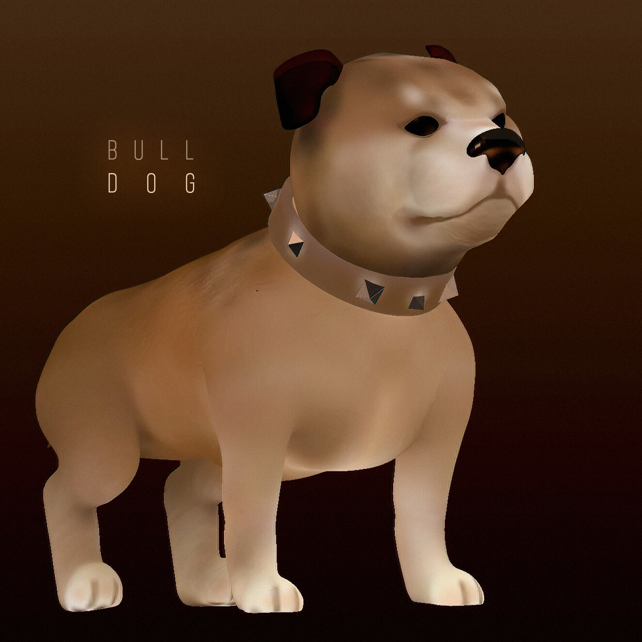 ArtStation - puppy Bull-Dog