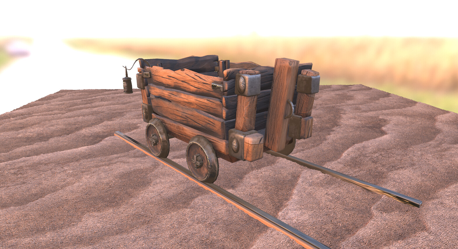 ArtStation - Mine Cart