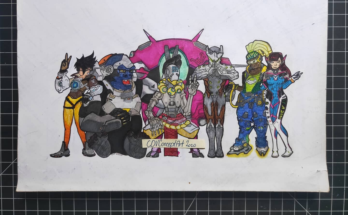 ArtStation - Overwatch Fan Art