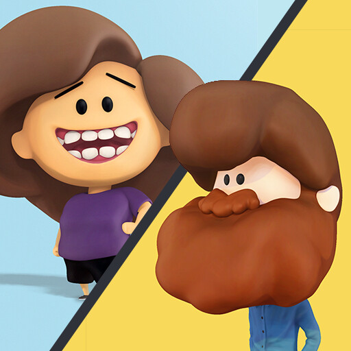 ArtStation - AIBEE & B33NO | 3D Self Portraits | Animation montages