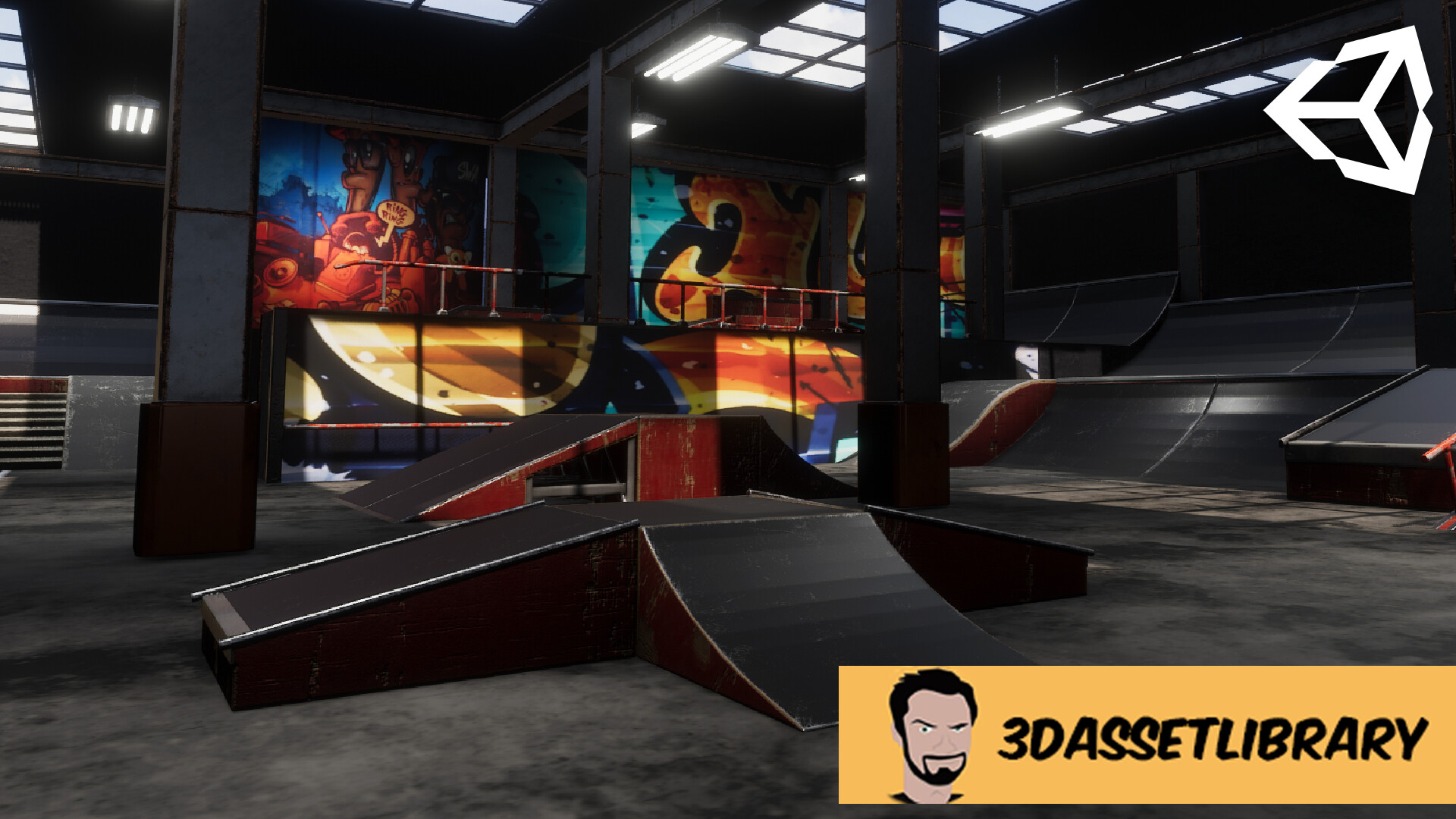 ArtStation - Skate Park Vol 1 For Unity
