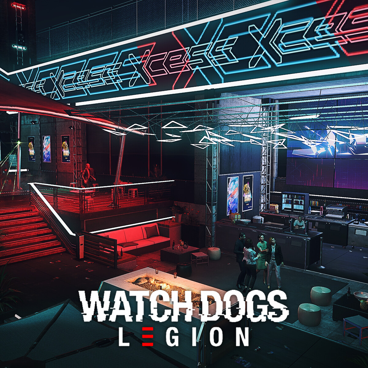ArtStation - Xcess Club - Watch Dogs : Legion