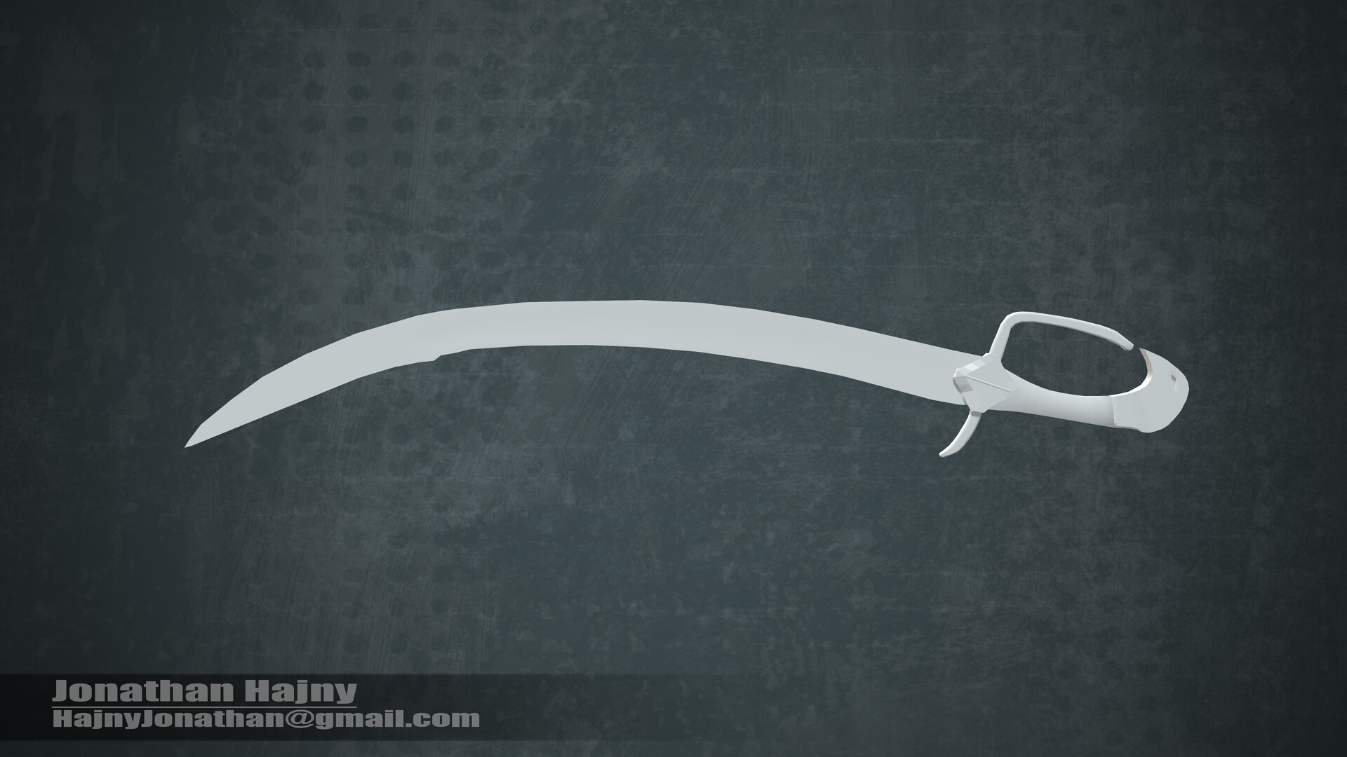 ArtStation - Curved Sword