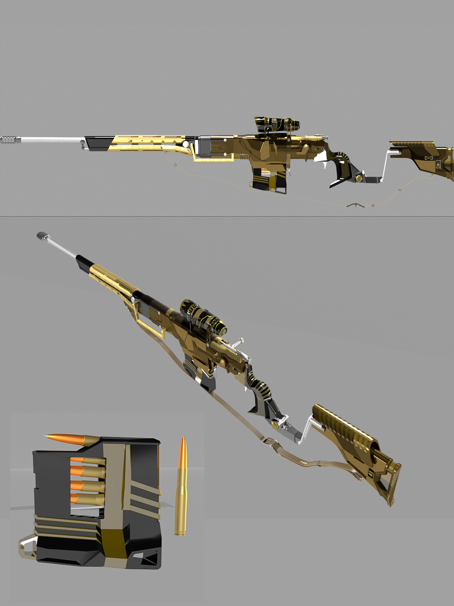 ArtStation - Bolt-Action Sniper (Animation)