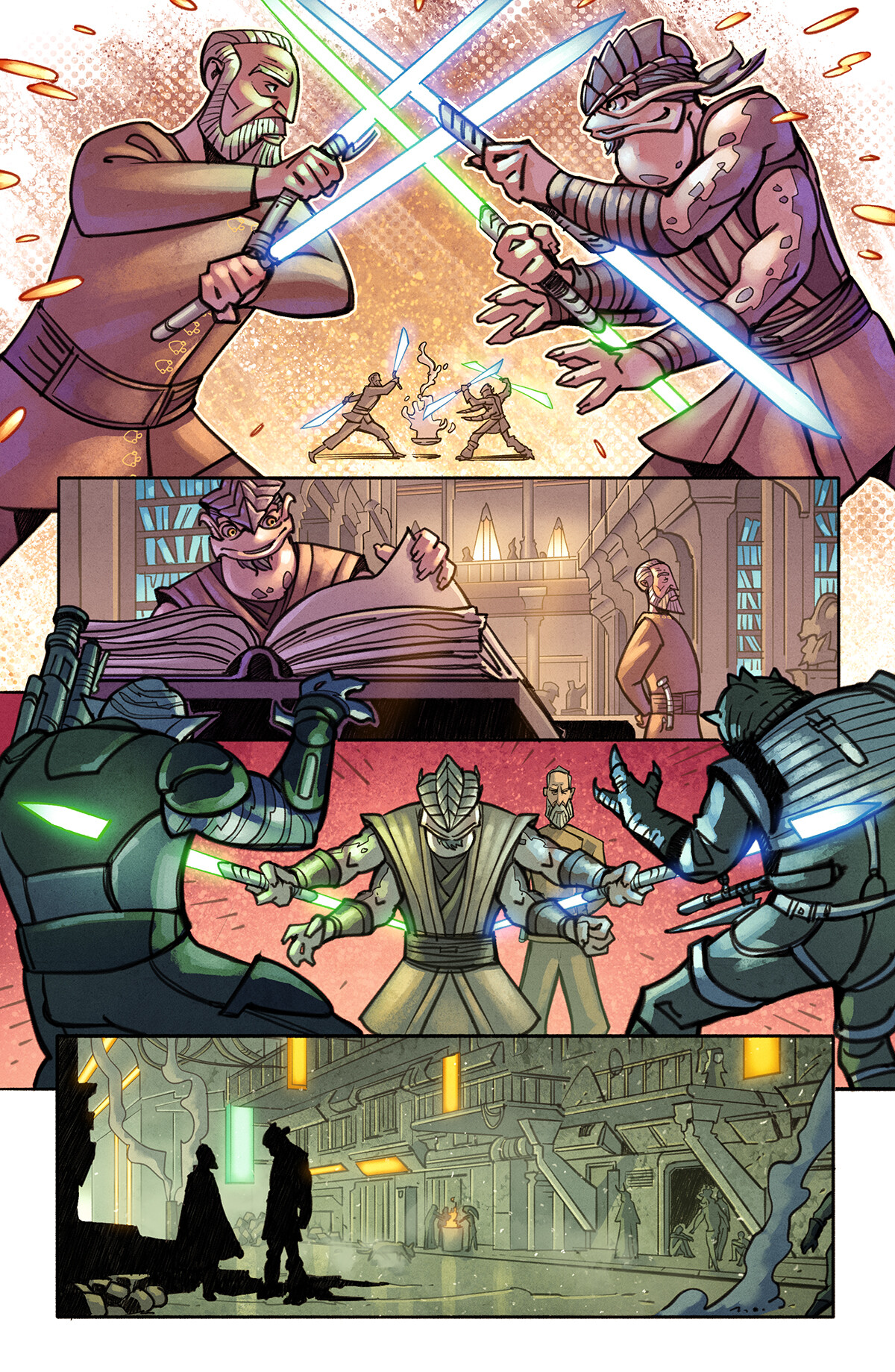 ArtStation - Clone Wars samples - colors