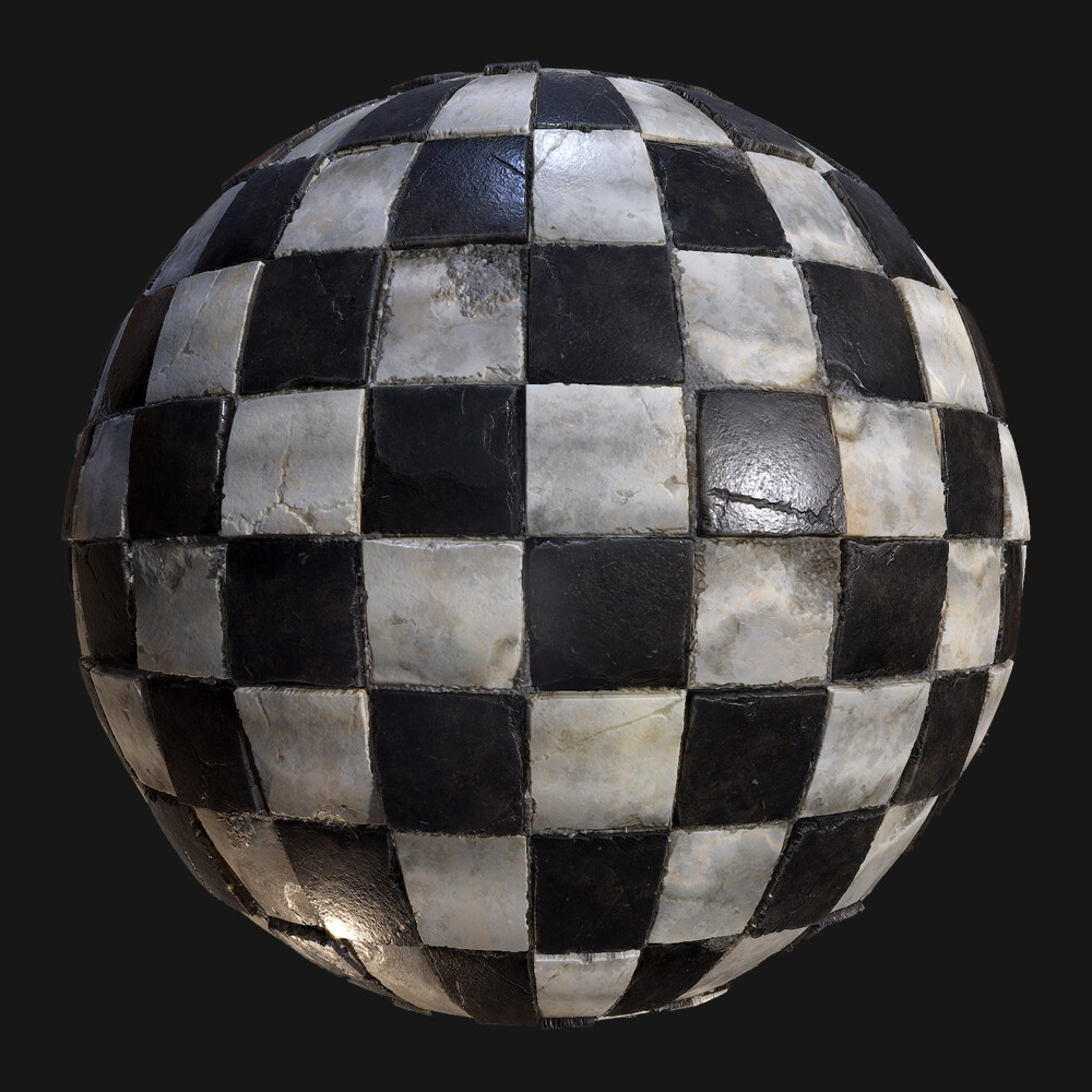 ArtStation - Checkerboard Floor
