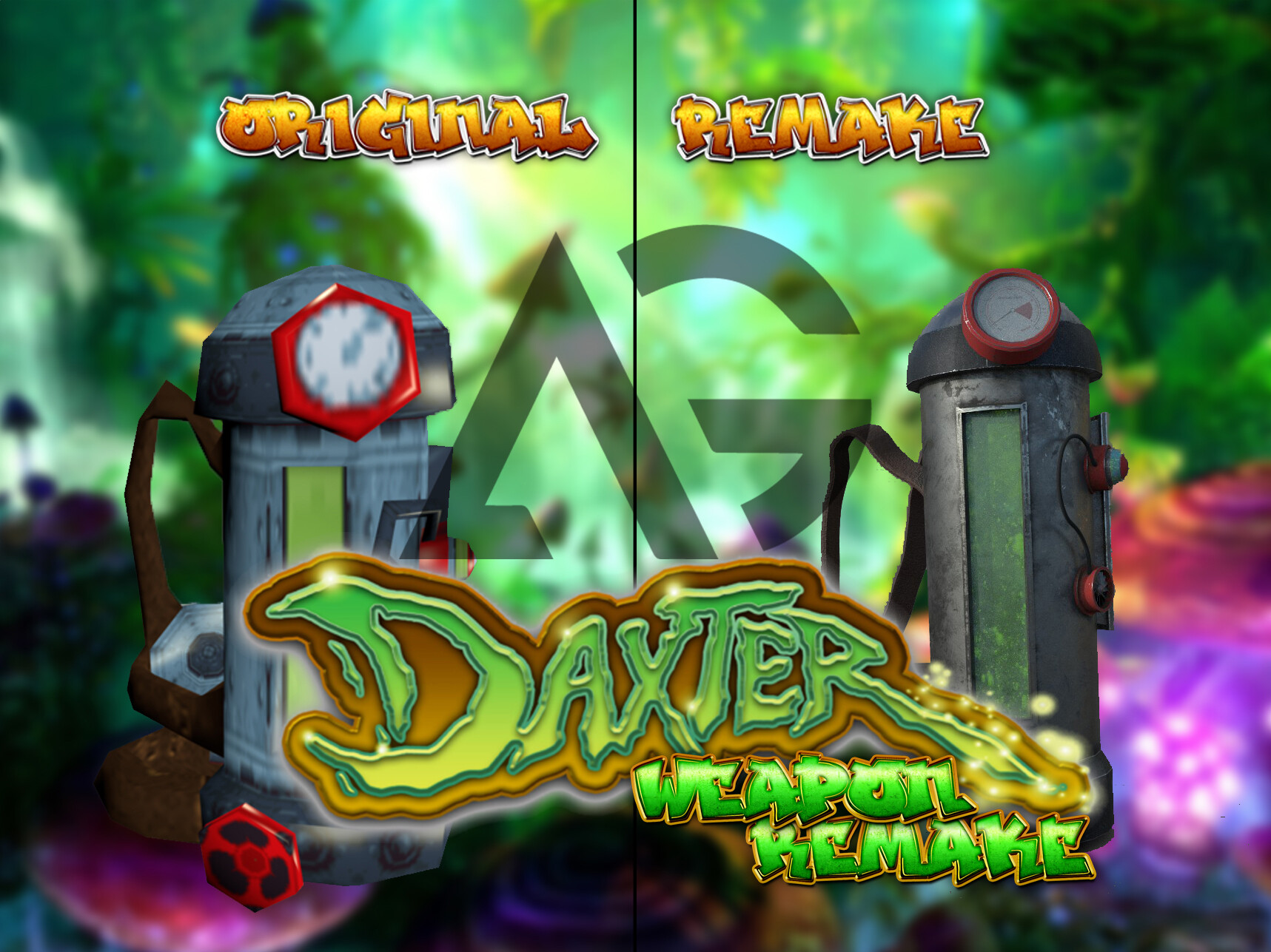 ArtStation - Daxter Weapons Remake