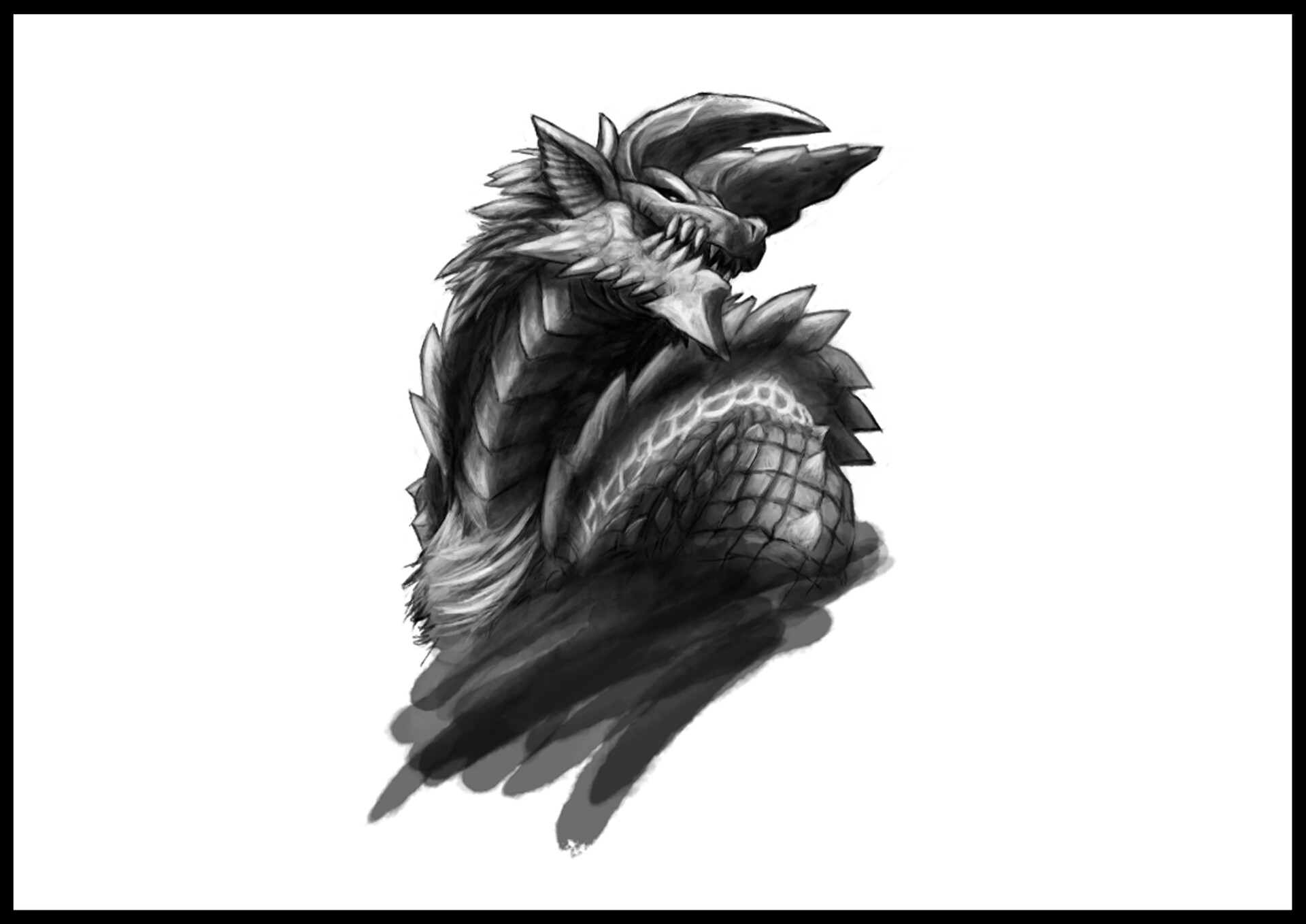 ArtStation - Monster Hunter_Zinogre